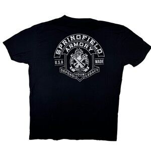 Springfield Armory | Shirts | Springfield Armory Graphic Black Mens ...